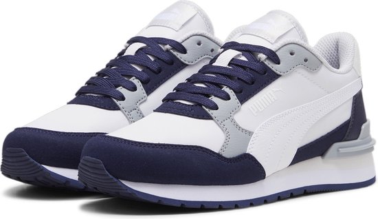 PUMA ST Runner v4 NL Jr Unisex Sneakers - Feather Gray-PUMA White-PUMA ...
