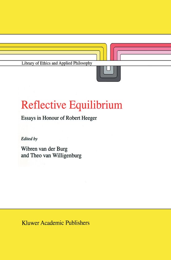 Reflective Equilibrium | 9780792350668 | Boeken | bol