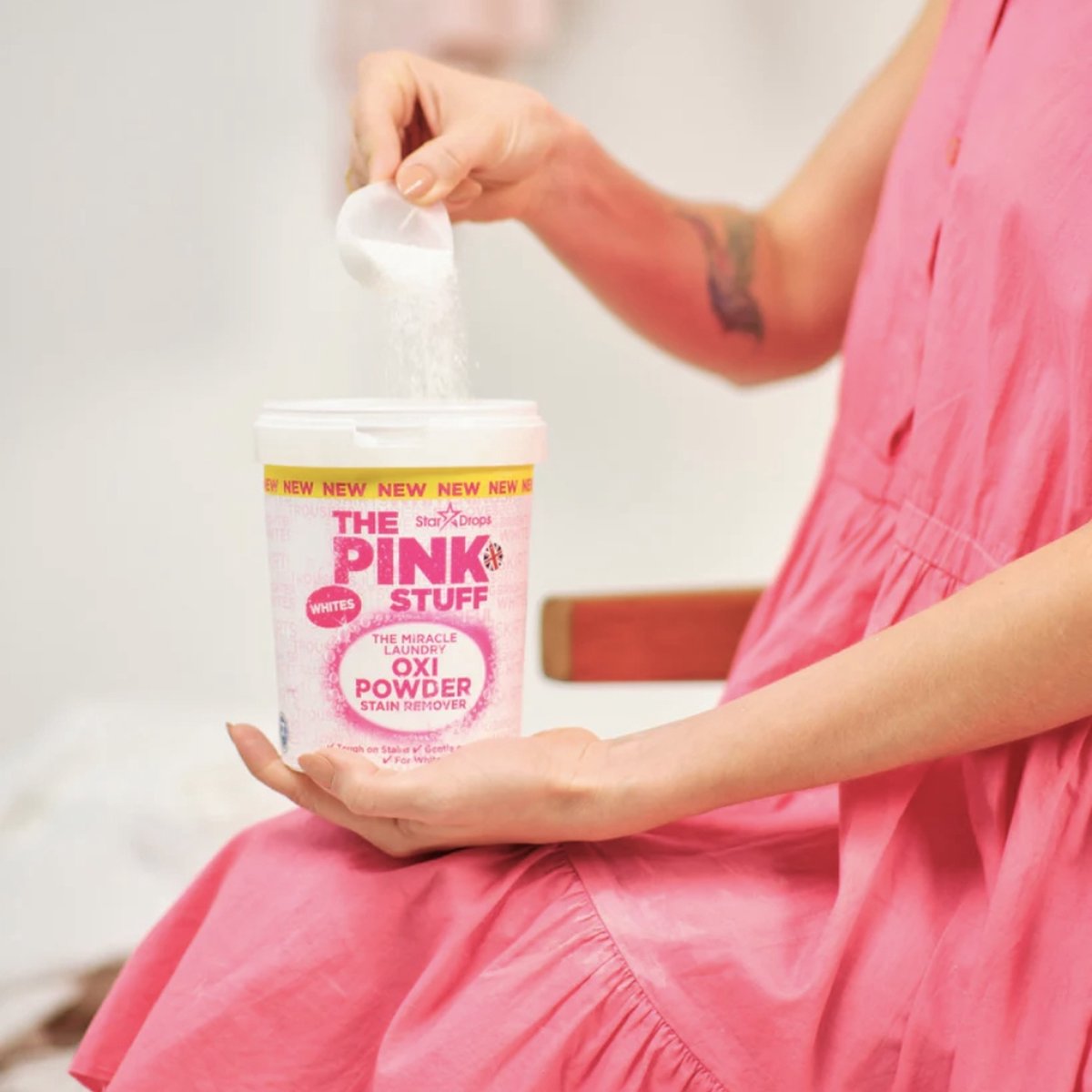Combinatieset: The Pink Stuff - Sensitive Wasgel + Vlekverwijderaar ...