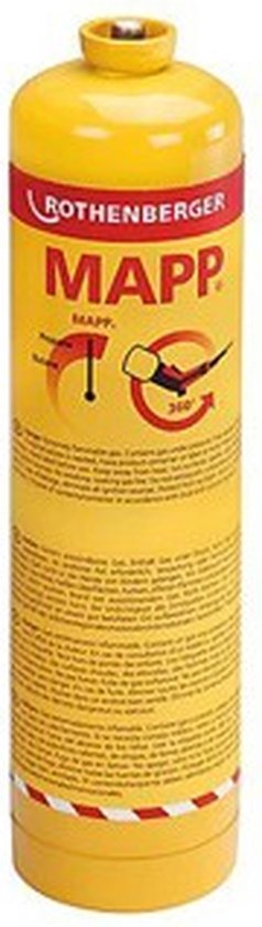 ROTHENBERGER GASFLES MAPP GAS 035521-B 750ML | bol