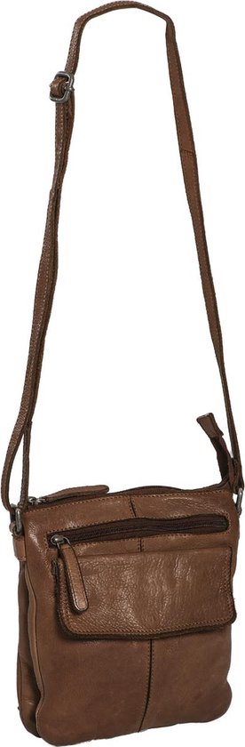 Daniel Ray Leather Crossbody Schoudertas Antiochië Cognac | bol