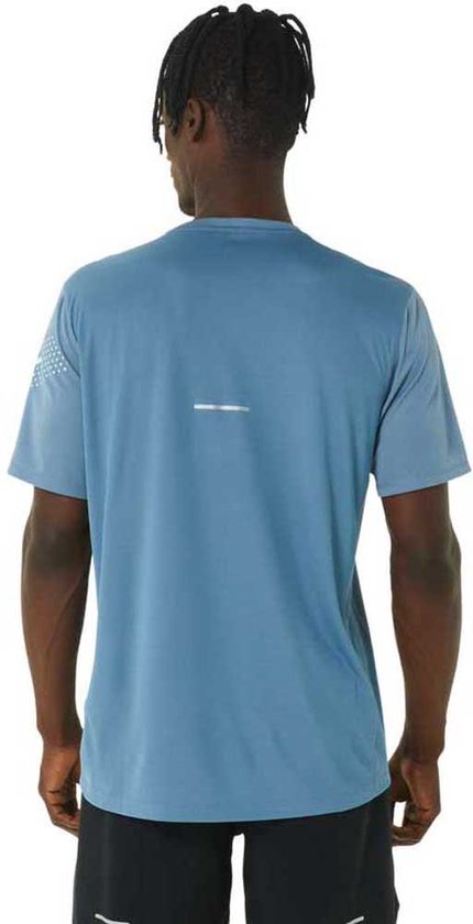 ASICS Icon T-shirt Met Korte Mouwen Heren - Steel Blue / Sky - XL | bol.com