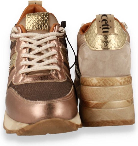 CETTI Dames Sneaker Old Rose ROSEGOLD 37 | bol.com