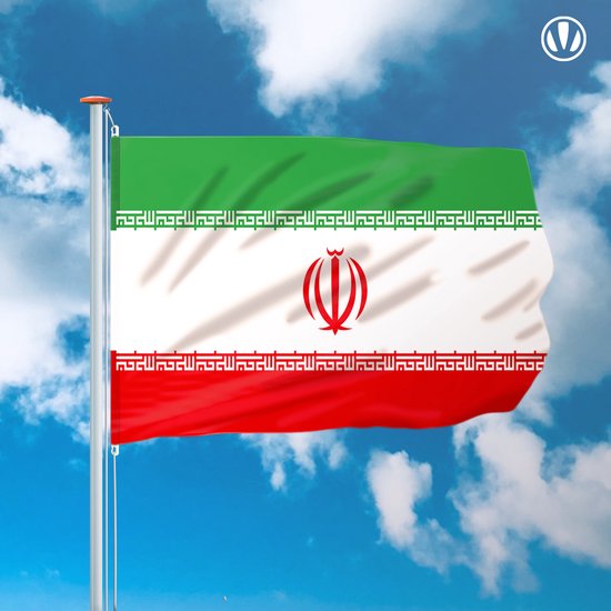 Vlag Iran 150x225cm - Spunpoly | bol