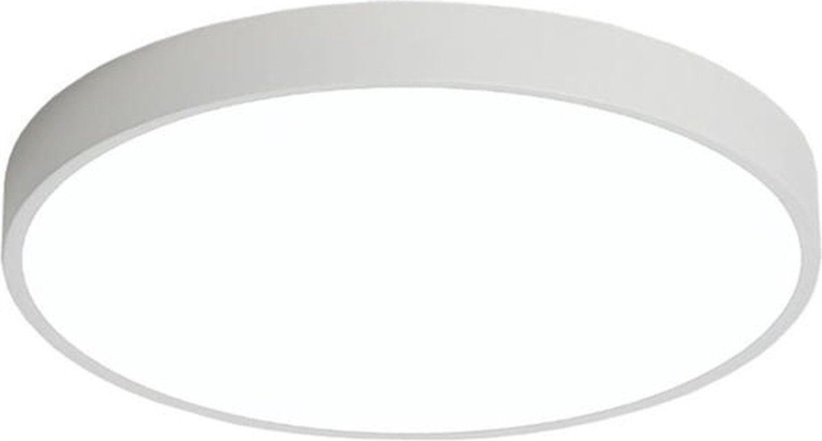 Plafondlamp rond - 40x40x6 cm - 24W - wit | bol.com