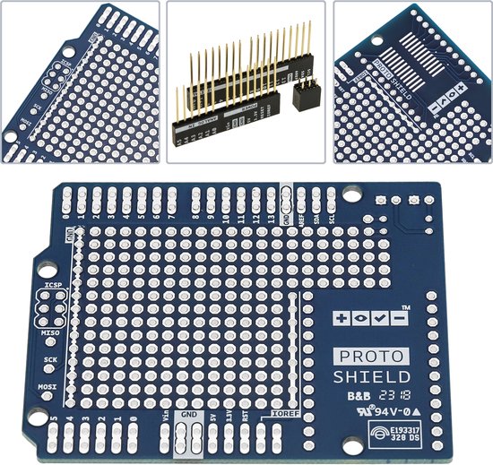 Arduino - Shield Proto de Carte Programmable | bol.com