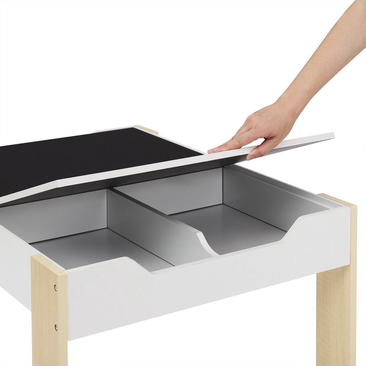 Kamyra® Kindertafel en 2 Stoeltjes - Kindermeubels, Tafel, Tafeltje ...