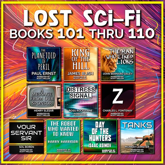 Lost Sci-Fi Books 101 thru 110, Sol Boren | 9798822651968 | Boeken ...