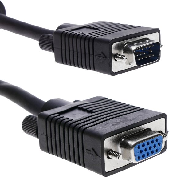 BeMatik - Super VGA-kabel UL2919 3C + 4 (HD15-M / H) 5m | bol