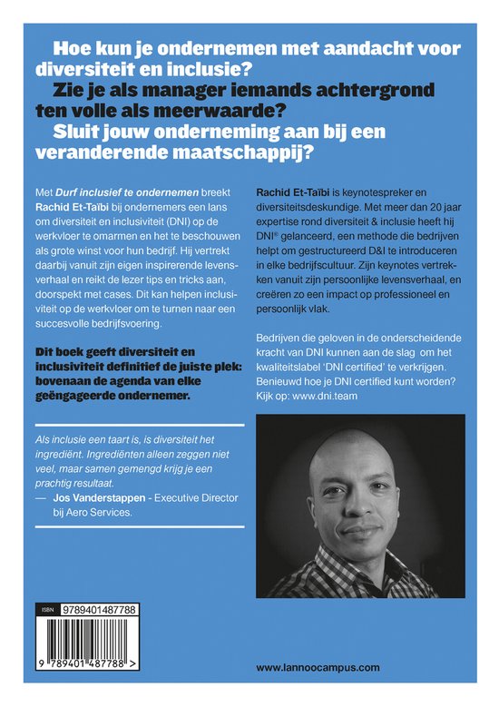 Durf inclusief te ondernemen | 9789401487788 | Rachid Et-Taïbi | Boeken ...