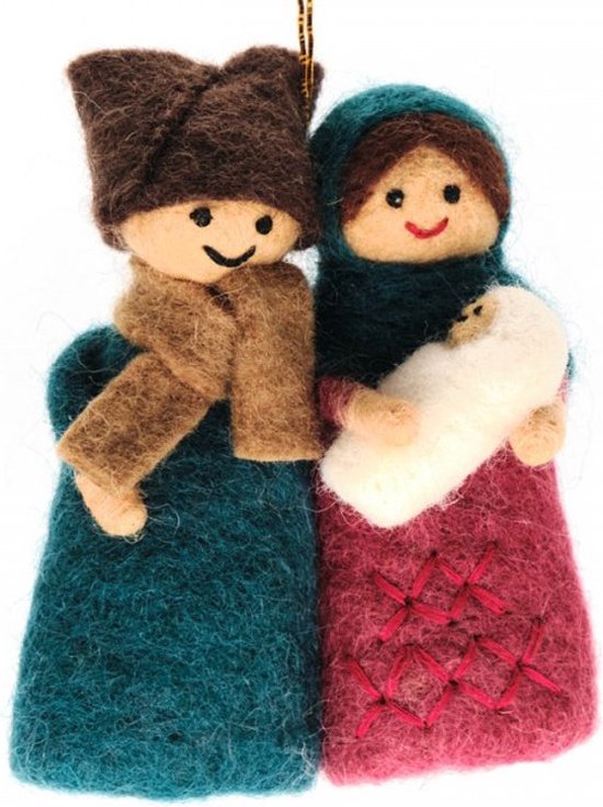 Jozef en Maria vilt 8x10cm | bol.com