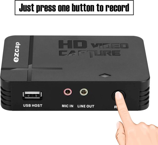 Ezcap EZCAP288 HDMI AV Video Capture Card - Composiet - 1080p - USB2.0 ...