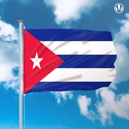 vlag Cuba 150x225cm - Spunpoly | bol