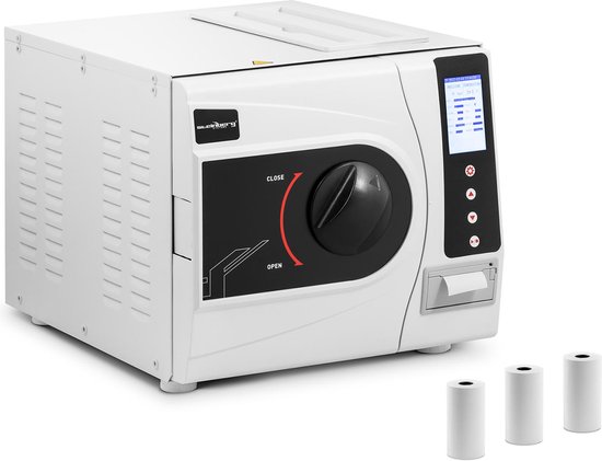 Steinberg Autoclaaf - Klasse B - 18 L - LCD - 6 standaardprogramma's | bol