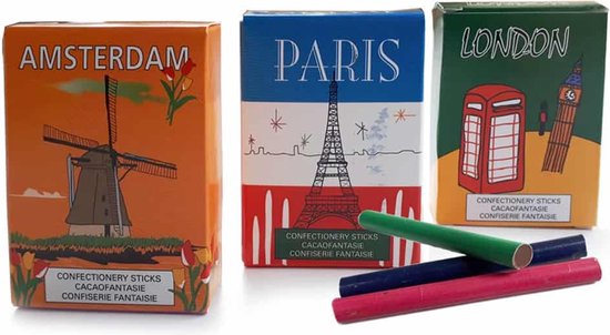 Chocolade Sticks - 100 pakjes | bol.com