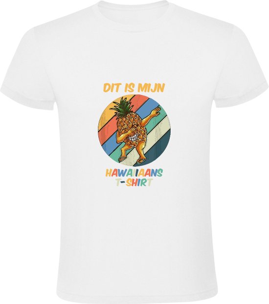 Dit is mijn Hawaiishirt Dames T-shirt - feest - fruit - ananas - dansen ...