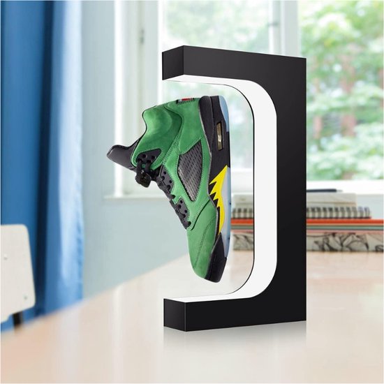 Zwevende Schoenendisplay - Magnetische Levitatie Met LED-Licht ...