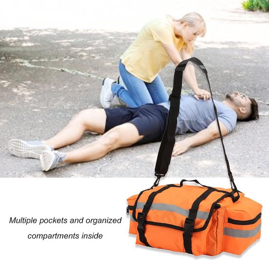 Medische tas met meerdere zakken - 600DPU - lege noodzak waterdicht ...