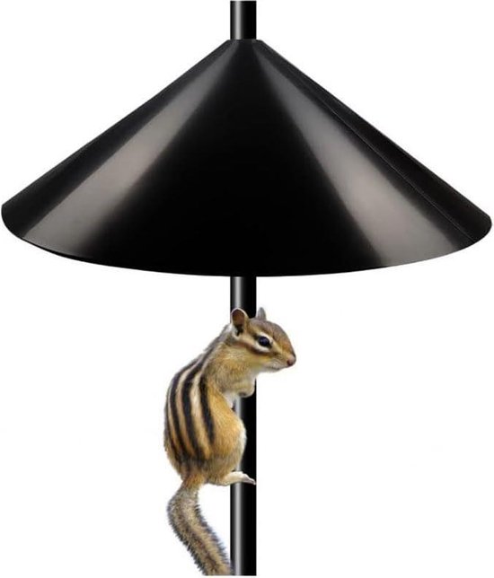 18-Inch Wrap Around Bird House Guard with Squirrel Baffle - Protects ...