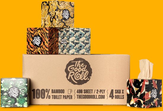 The Good Roll - Duurzame tissues - The Happy Tissue - Gezichtsdoekjes ...