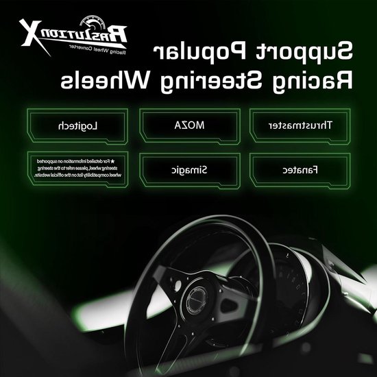 Racing Wheel Converter voor Xbox Series X|S, Xbox One, Xbox 360 | 60 ...