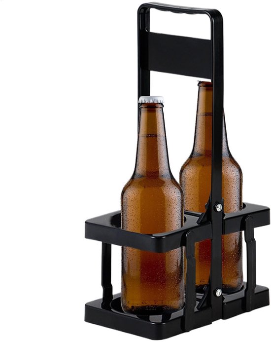 Fles Carrier Tool | Handbediende antislip wijndrager | Opvouwbare 2 ...