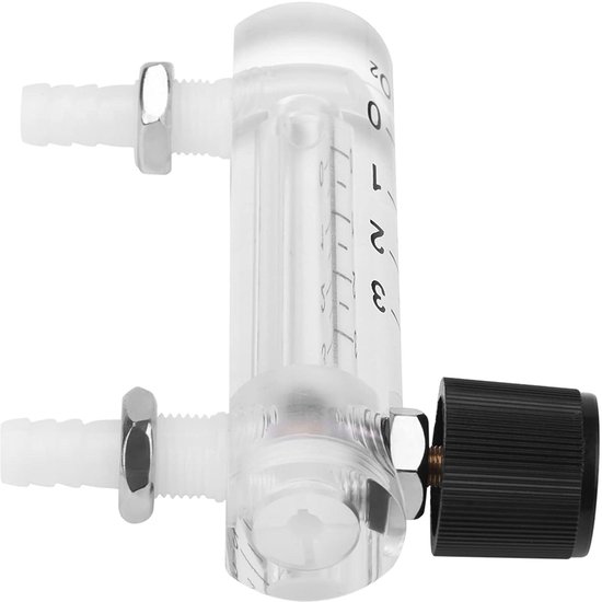 Meter van de Zuurstofluchtstroom 5LpmGlas Rotameter Lpm de Debietmeter ...