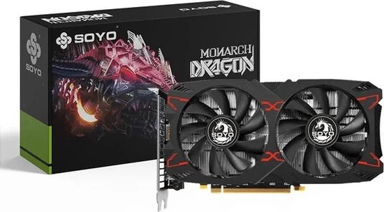 SOYO AMD Radeon RX 5500 Videokaart - 8GB GDDR6 - 3X DisplayPort - 1X ...