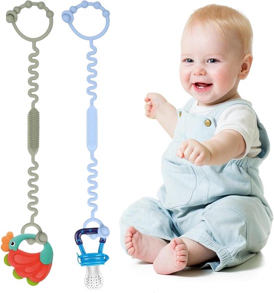 Baby Cup Catcher Silicone Pacifier Chain Pram Toy Chain BPA Free ...