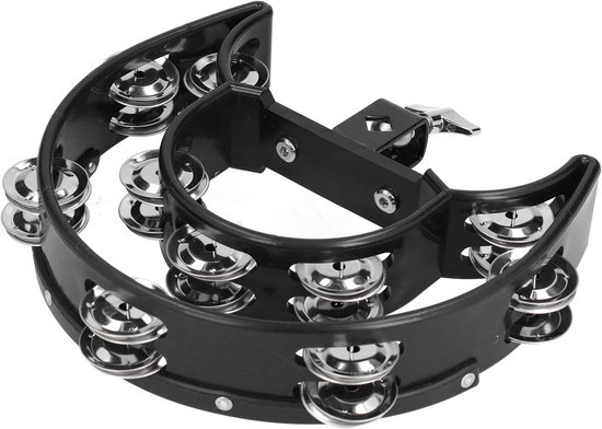 Hi Hat Tambourine - Handy Lightweight Musical Instrument for ...