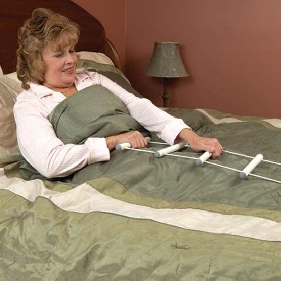 Assist Bed Rope - Wit Bed Ladder met Polypropyleen Universele handgreep ...