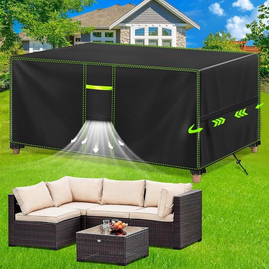 Waterdichte afdekking voor tuinmeubelen - winterbestendig - 1 stuk ...