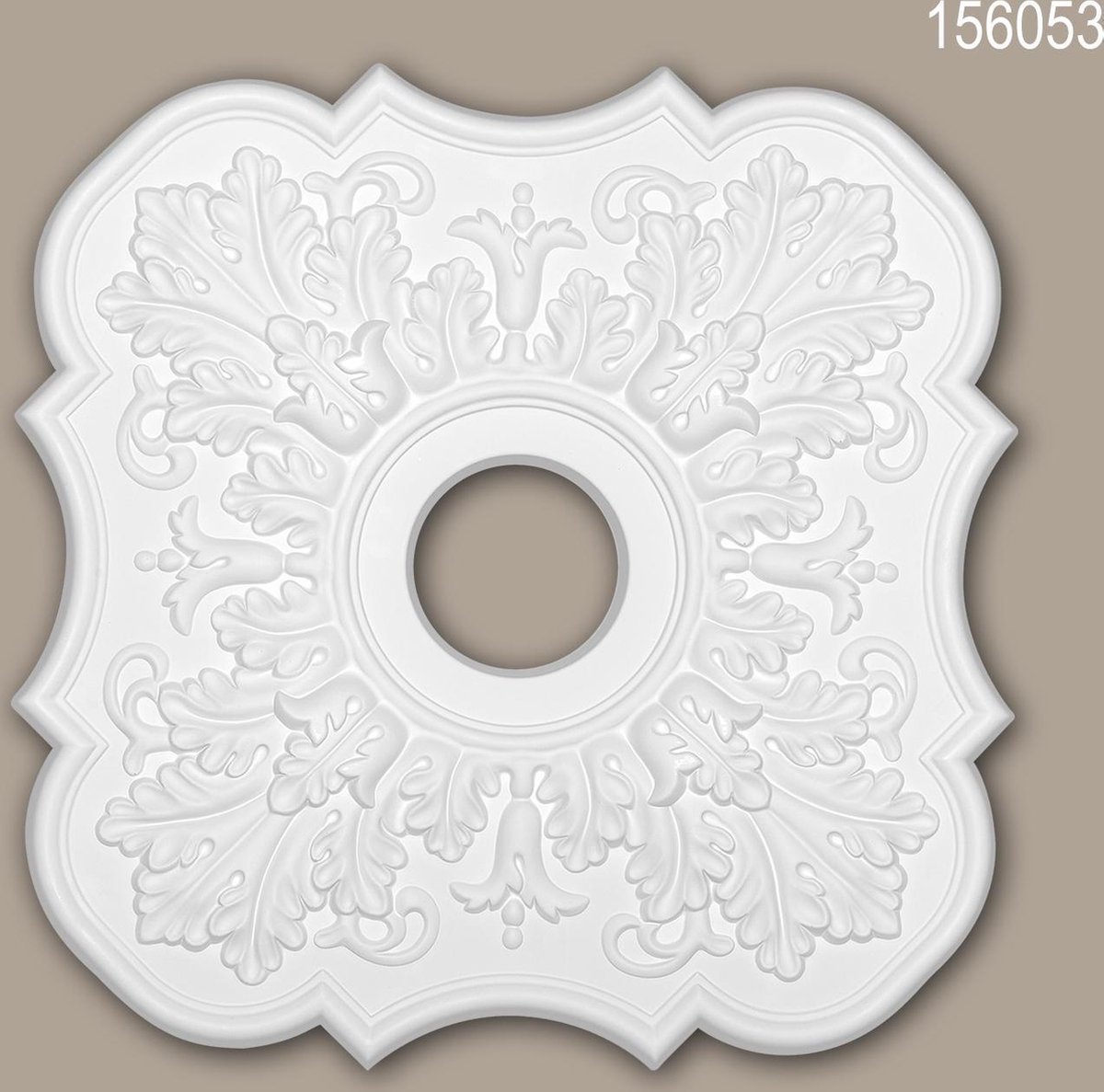 Plafond Rozet 156053 Profhome Sierelement plafond centrum neo ...