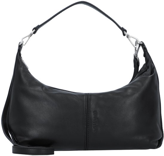 LIEBESKIND BERLIN Leren Schoudertas Noos Paris Hobo Bag Black Zwart | bol