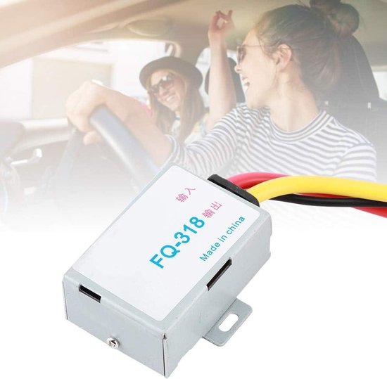 12V Power Noise Suppressor Filter voor Car Audio System | bol