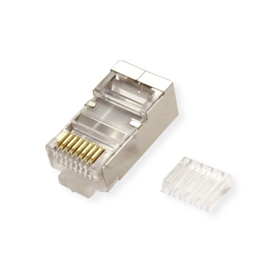 VALUE Cat. 6/6A STP RJ-45 connector, 10 stuks | bol