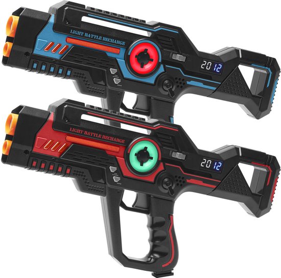 Light Battle Recharge StarShooter lasergame set - 2 laserguns met anti ...
