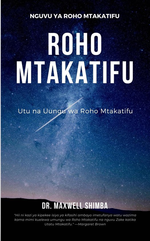 Roho Mtakatifu (ebook), Maxwell Shimba | 9798348526030 | Boeken | bol