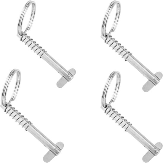 Quick Release Pin 4pcs Marine Spring Pins 316 Stainless Steel Spring ...