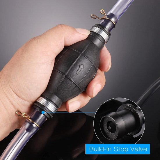 Handpomp olie met PVC-slang - 2m universele handbrandstof pomp voor ...