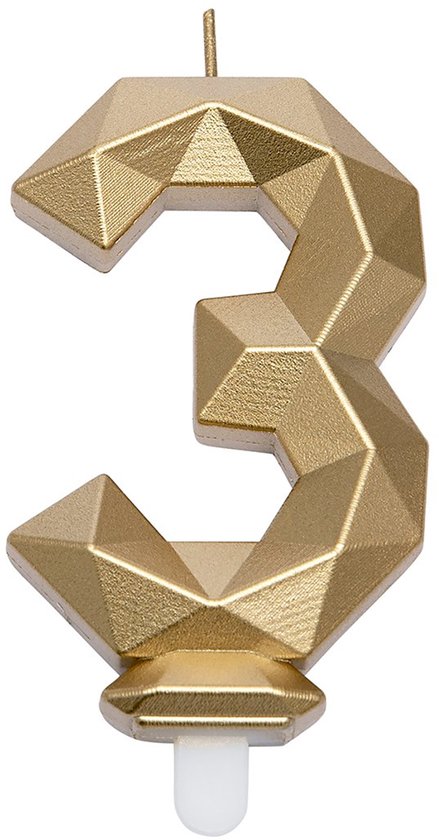 Cijferkaars Geo Goud #3 | bol