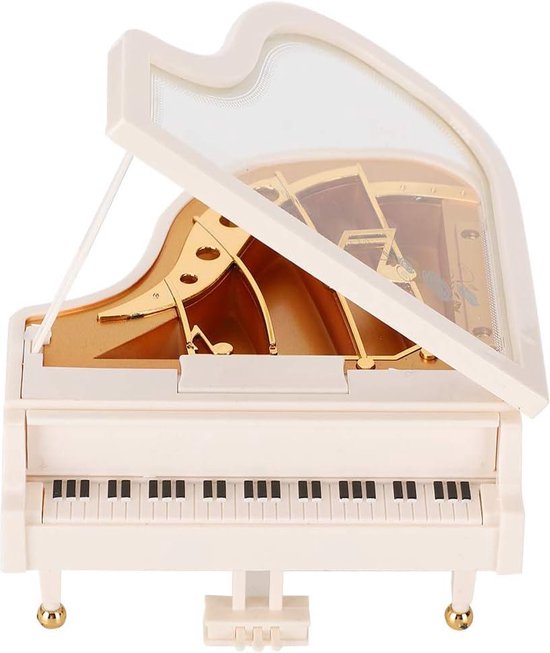 Automatische Clockwork Muziekdoos Piano Danser - Muziekdoos voor ...