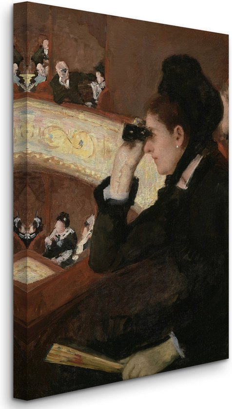 Mary Cassatt - In the Loge - In de loge (1878) - 3:2 | bol