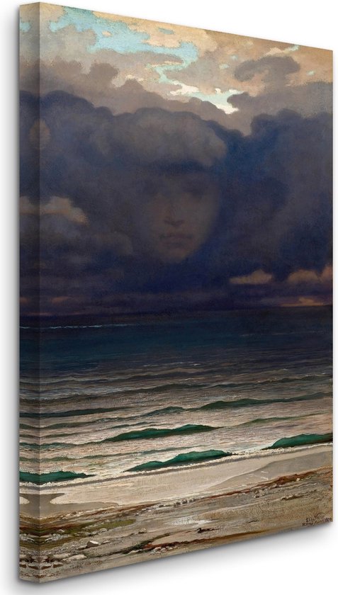 Elihu Vedder - Memory (1870) - Geheugen (1879) - 3:2 | bol