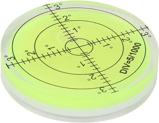 Ronde Waterpas Circulaire Bullseye-niveau - Inclinometer voor ...