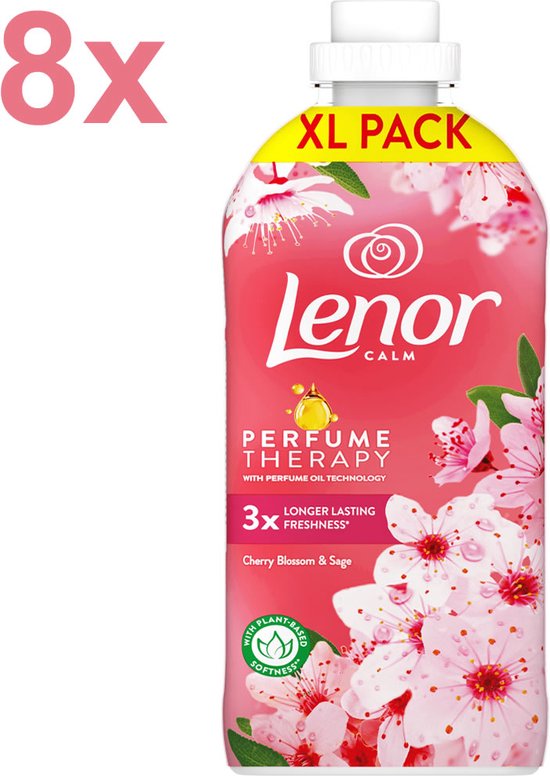 Lenor - Calm - Cherry Blossom & Sage - Wasverzachter - 8x 1200ml - 384 ...