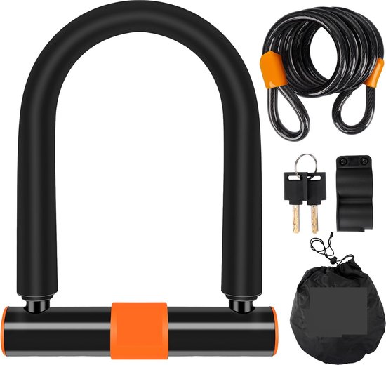 Fiets U - slot - Heavy Duty Fiets U - slot met High Security Stalen ...