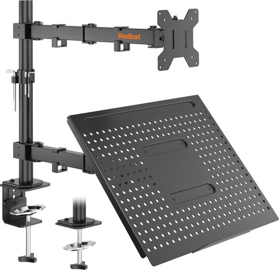 Verstelbare Monitor- en Laptopstandaard voor 13-32" Schermen met ...