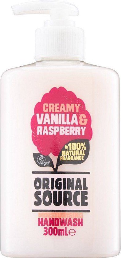 Original Source Handzeep Vanilla & Raspberry - 3x300ml ...