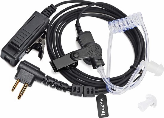 Covert Akoestische Buis Beveiliging Bodyguard Oortje - Professionele ...